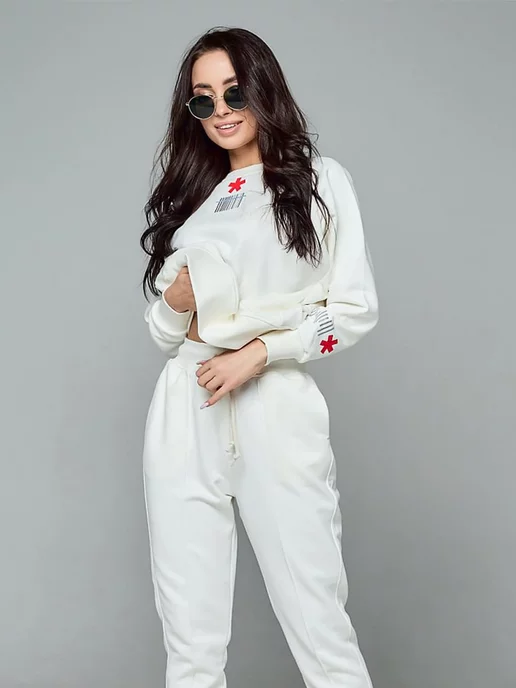 Спортивный костюм теплый оверсайз TOONTEX